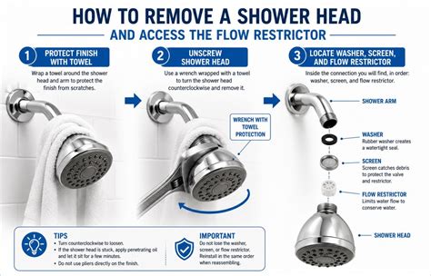 How To Remove A Flow Restrictor From A Shower Head Rbrohant