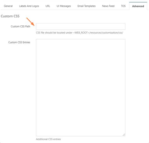Customizing Css Filecloud Docs Server