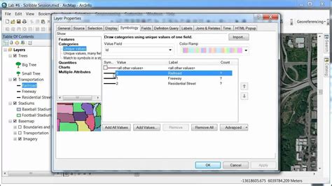Arcgis 10 Arcmap Editing Legend Symbols Youtube