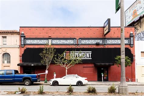 San Franciscos Legendary Music Venue The Independent The La Note