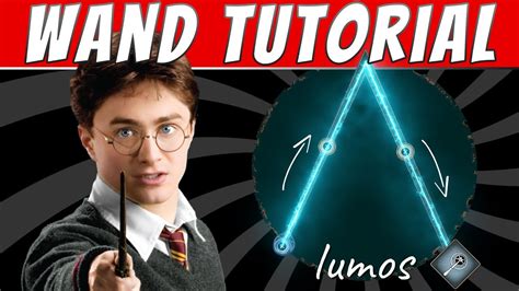 Magic Wand Tutorial And Movements Harry Potter Wizarding World Youtube