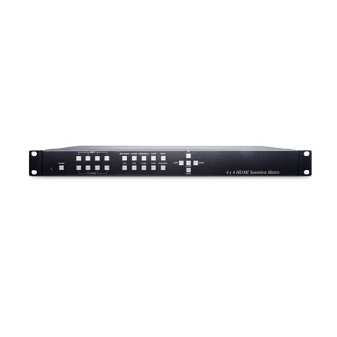 Hm44 4×4 Hdmi Seamless Multiviewer Matrix Video Wall Switcher Antsys
