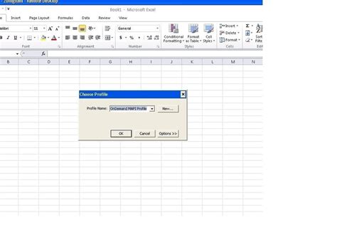 Excel Asking For A Outlook Profile Why Software Spiceworks Community