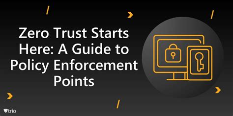 Zero Trust Starts Here A Guide To Policy Enforcement Points