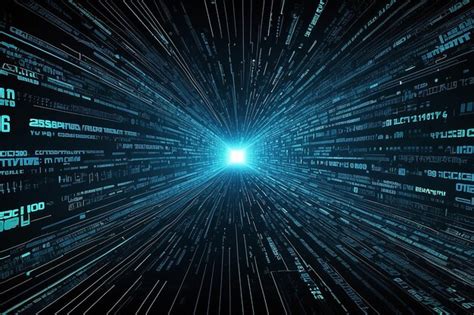 Premium Photo Binary Code Background Digital Abstract Technology