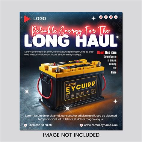 Battery Poster Design Images Free Download On Freepik