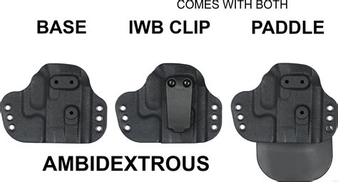 G Code Paradigm Universal Fit Holster Iwb Inside The Waistband Holsters Viranomainenfi