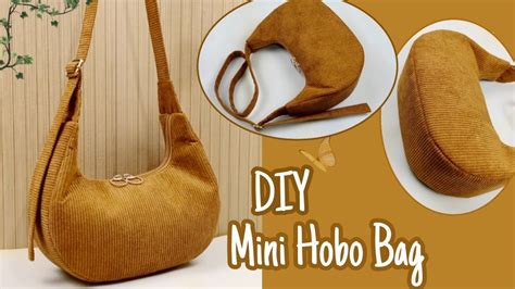 Diy Cara Membuat Tas Hobo Bag Shoulder Bag Tutorial And Pattern Hobo Bag Patterns Hobo Bag