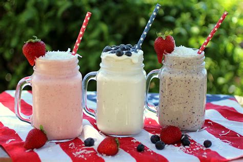 Red White And Blue Smoothies Cultured Food Life