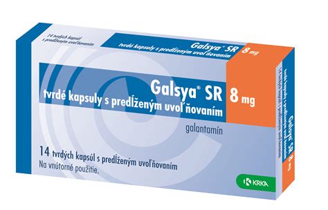 Galsya Sr 8 Mg Tvrdé Kapsuly S Predĺženým Uvoľňovaním Krka