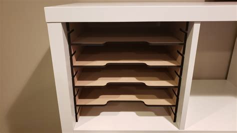 Kallax 5 Slot Paper Cubby 6 Different Colors Etsy