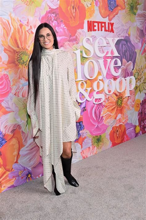 Demi Moore Sex Love And Goop Screening October Star Style
