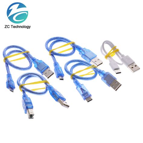 Usb Cable Uno R3 Mega 2560 R3 Adk Usb A To Usb B For Arduino Mini Type C Micro Printer Cable