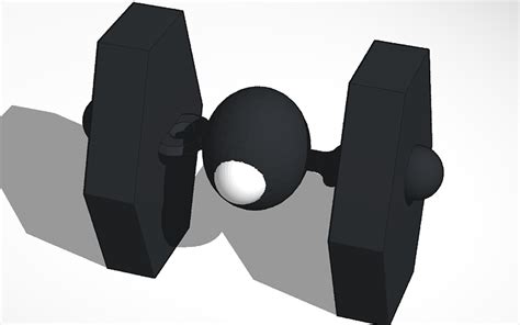 3d Design Ti Fighter Tinkercad