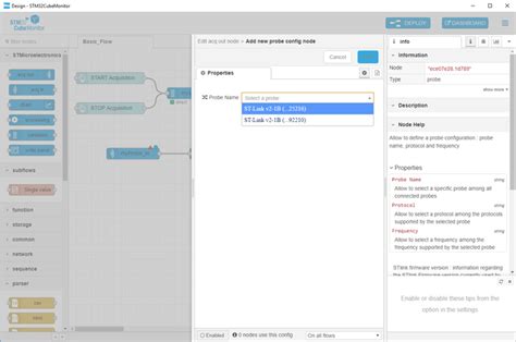 Stm32cubemonitorhow To Configure Mandatory Parameters Before