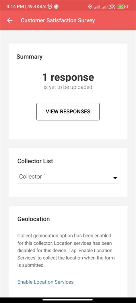 Manage Your Offline Surveys In The Zoho Survey Offline App For Android Tablets Online Help Guide