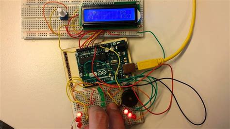 Simple Reaction Game With Arduino Uno Youtube