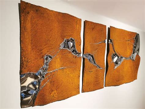 Rusted Wall Art Modern Metal Art