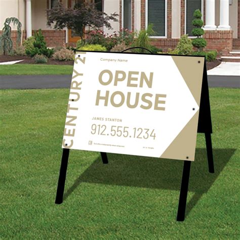 Custom Open House Directional Signs At Daryl Hudson Blog