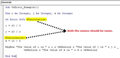 Vba On Error Statements Top 3 Ways To Handle Errors