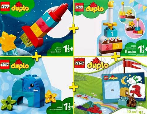 Lego Duplo 30330 30332 30333 40167 Pre School Collector Sets