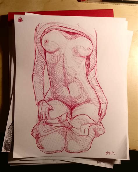 Shedding Skin Ballpoint A5 R NSFWart