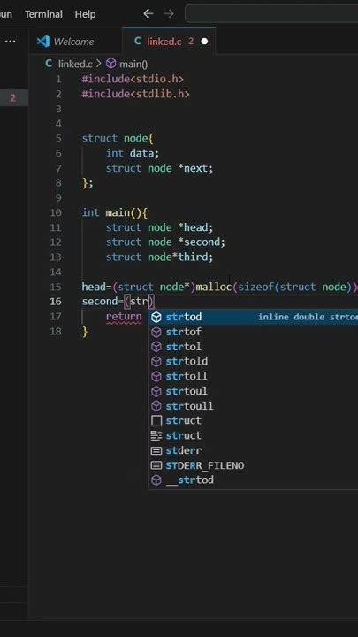 Linked List Creationcomment For The Source Coding Developercodinglifelearning Youtube