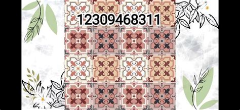 Roblox Decal 123068381 Tile Pattern Spanish Decals Bloxburg Bloxburg