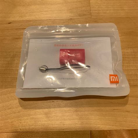 Xiaomi Mi Pocket Wifi Usb Router Adapter Pink Computers Tech Parts Accessories Cables