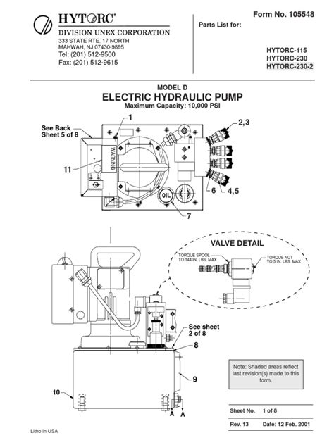 Hytorc 115 230 Screw Valve