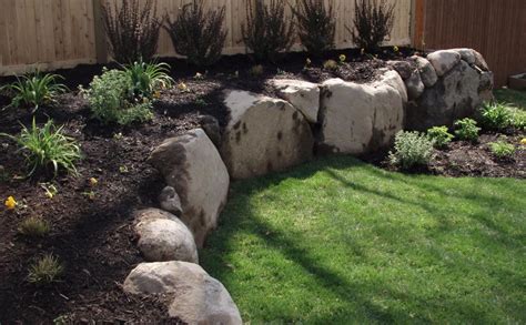 Small Boulder Retaining Wall — Randolph Indoor And Outdoor Design