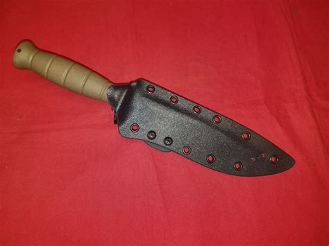 Glock Field Knife Sheath Done Extreme Edge Custom Kydex