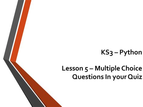 Python Ks3 Lessons Teaching Resources