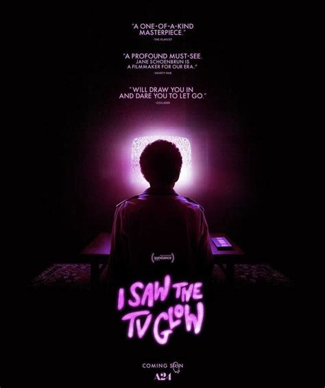 Poster For I Saw The Tv Glow Rmovies