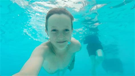 Hanmer Springs Hot Pools Summer Swim With Gopro Youtube