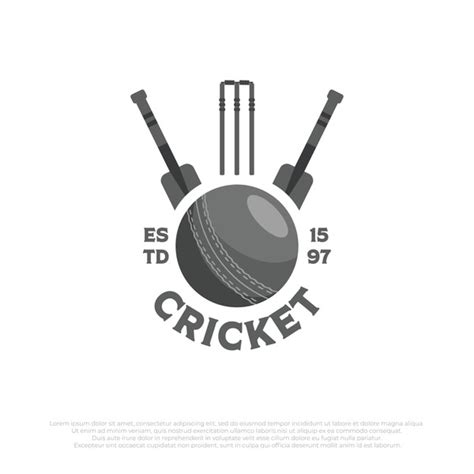 167 Cricket Sports Logo Minimal Stock Vectors And Vector Art Shutterstock