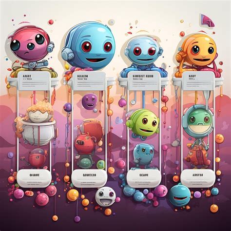 Premium AI Image Set Of Ai Powered Chatbot Tech Banner Ads Chat