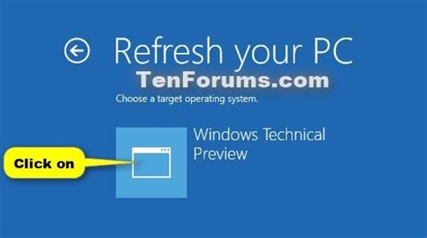 Refresh Windows 10 Tutorials