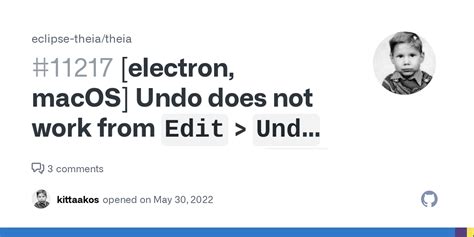 Electron Macos Undo Does Not Work From `edit` `undo` And Context Menu `undo` · Issue 11217