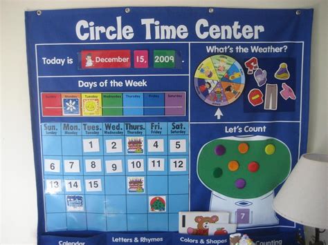 Download And Print Circle Time Calendar Printables Free Pdf