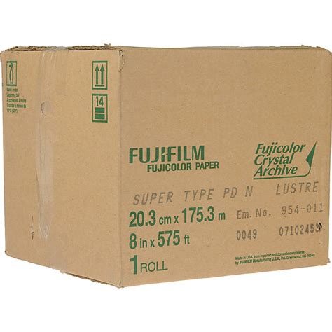 Fujifilm Paper Super Type Pd 8x575 Lustre Photo Paper At Unique Photo