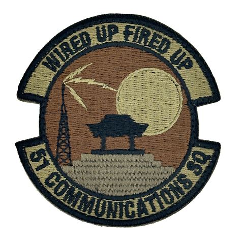 51st Communications Squadron Patch Usaf Ocp