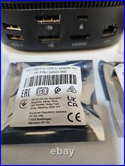 HP USB C A Universal Dock G2 New Usb Docking Station