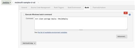Mulesoft Ci Cd Setup Mulesoft Automatic Build And Deployment