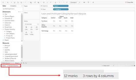 What Are Measure Names And Measure Values The Data School