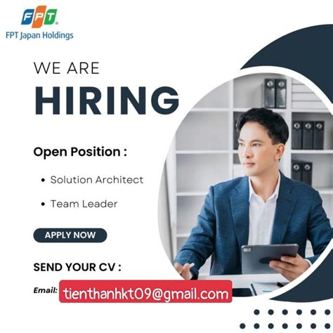 thanh tien on linkedin fpt japan tuyển dụng vị trí solution architect java và team leader tham…