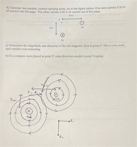Solved Consider Two Parallel Current Carrying Wires As Chegg Com