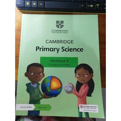 Jual Cambridge Primary Science Workbook 4 With Digital Access 100 Baru
