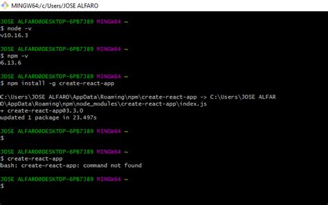 Nodejs No Puedo Instalar React Stack Overflow En Español