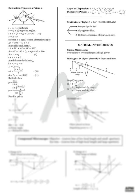SOLUTION Physics Cheatsheet Studypool